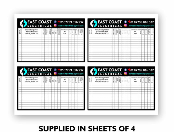 Electrical Circuit Detail Stickers – Storefront Graphics