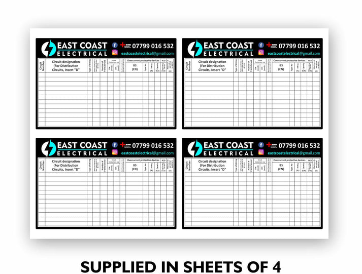 Electrical Circuit Detail Stickers – Storefront Graphics